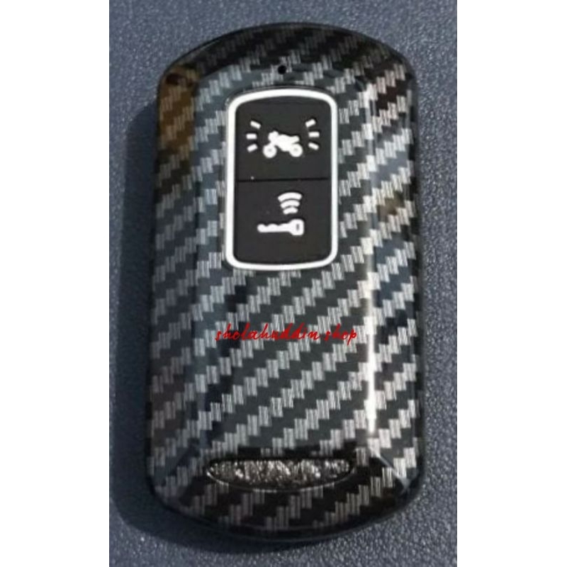 Jual Smart key remote cover Sarung kunci remot Honda carbon Scoopy 2021 ...