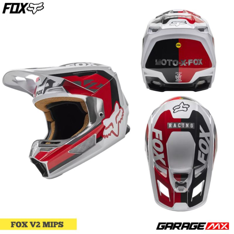 Jual HELM FOX V2 MIPS MVRS ORIGINAL . HELM CROSS TRAIL FOX V2 | Shopee ...