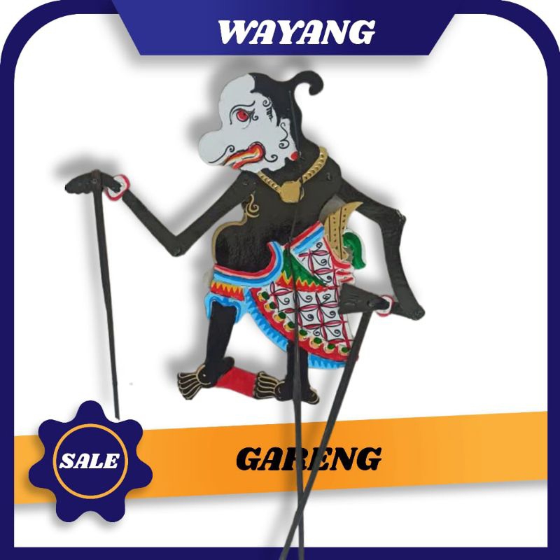 Jual GARENG TOKOH WAYANG KULIT BAHAN KERTAS KARTON DUPLEK | Shopee ...