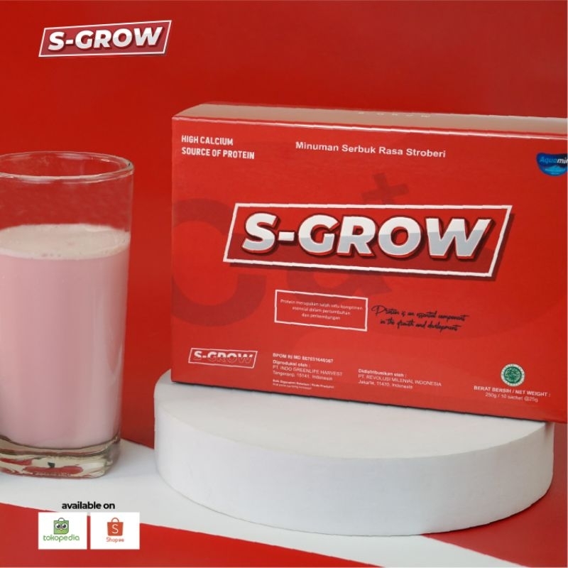 Jual S-GROW Susu Peninggi Badan Paket 1 Box Terbukti Terbaik Free ...