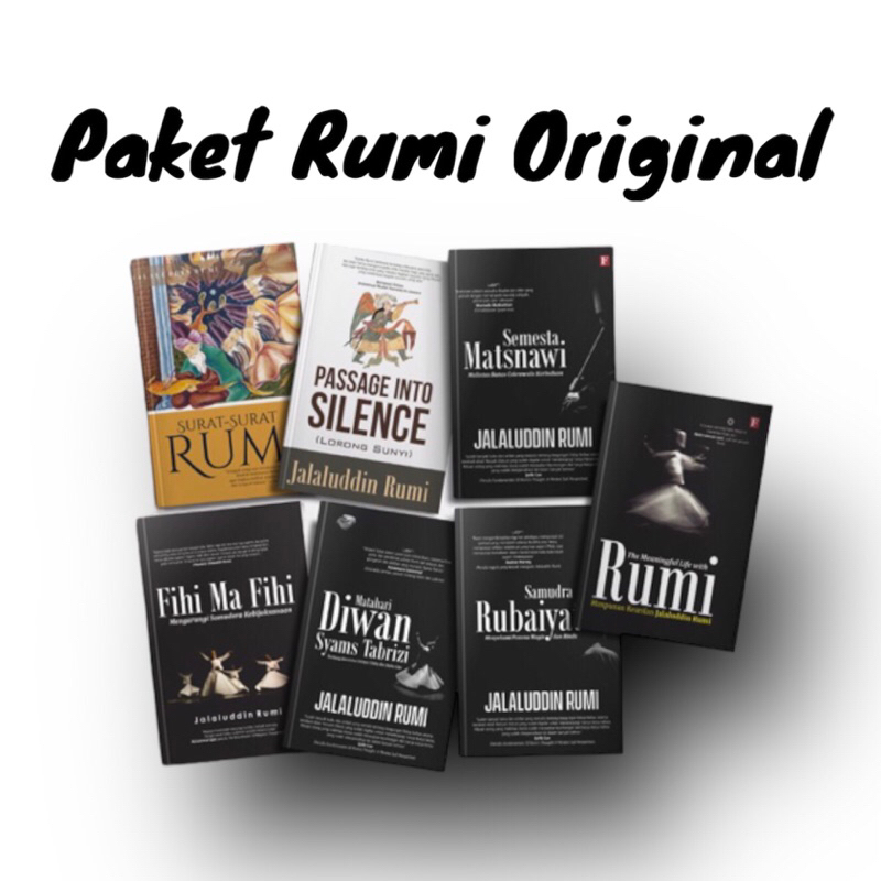 Jual Paket Buku Jalaluddin Rumi Original | Shopee Indonesia