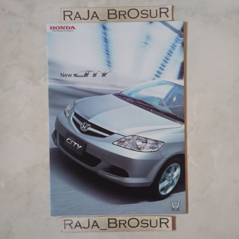 Jual Poster brosur katalog leaflet Honda City GD8 2007 | Shopee Indonesia