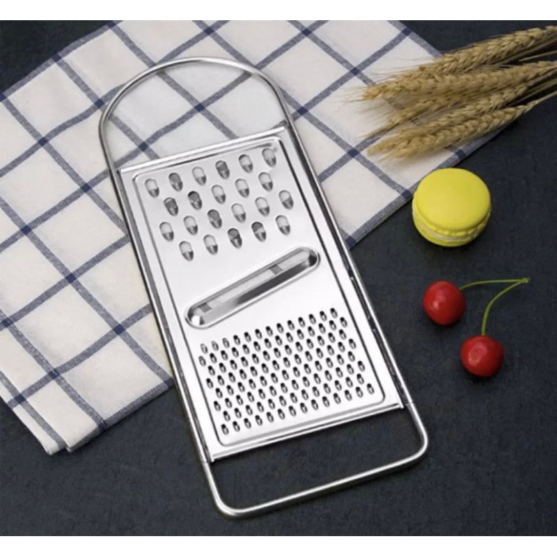 Jual Parutan Stainless JUMBO 3in1 / Parutan Wortel Sayur Stainless ...