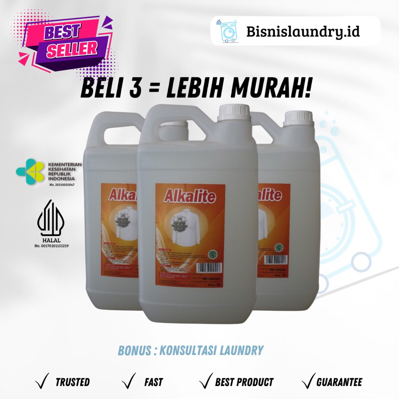 Jual ALKALITE MURNI 5 LITER | Shopee Indonesia