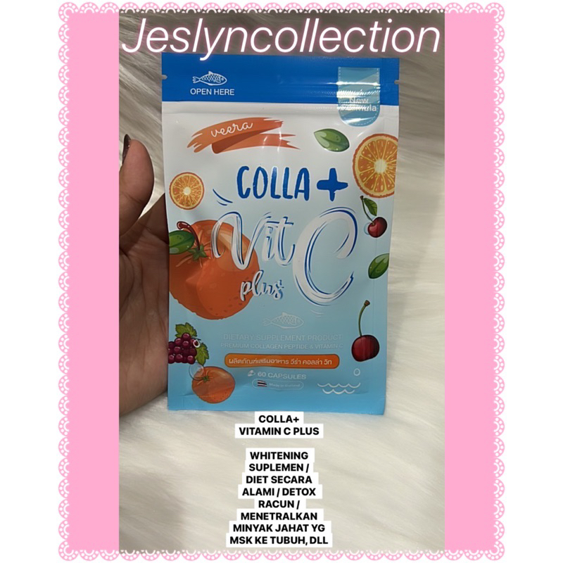Jual COLLA VITAMIN C / WHITENING / DIET SEHAT / BEAUTY SUPPLEMEN | Shopee Indonesia