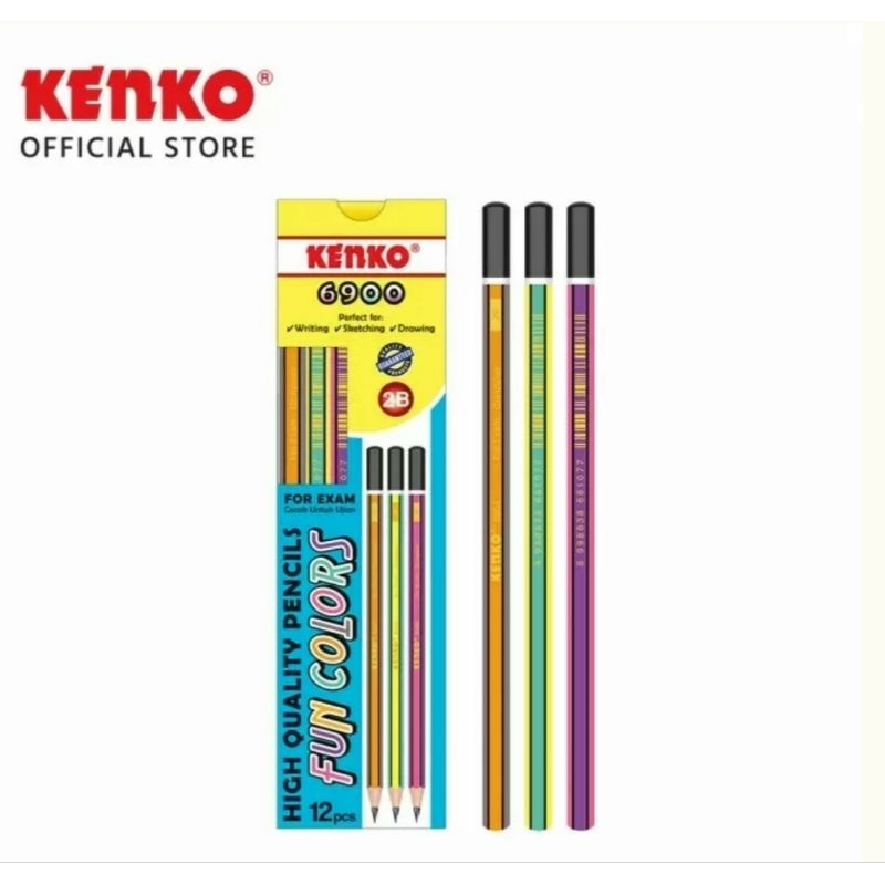 Jual Pensil Kenko 2B 6900 (12pcs/box) | Shopee Indonesia