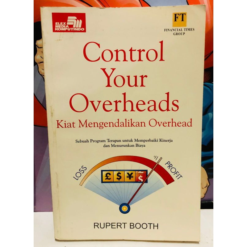 Jual buku motivasi. Rupert Booth. Control Your Overheads. | Shopee ...