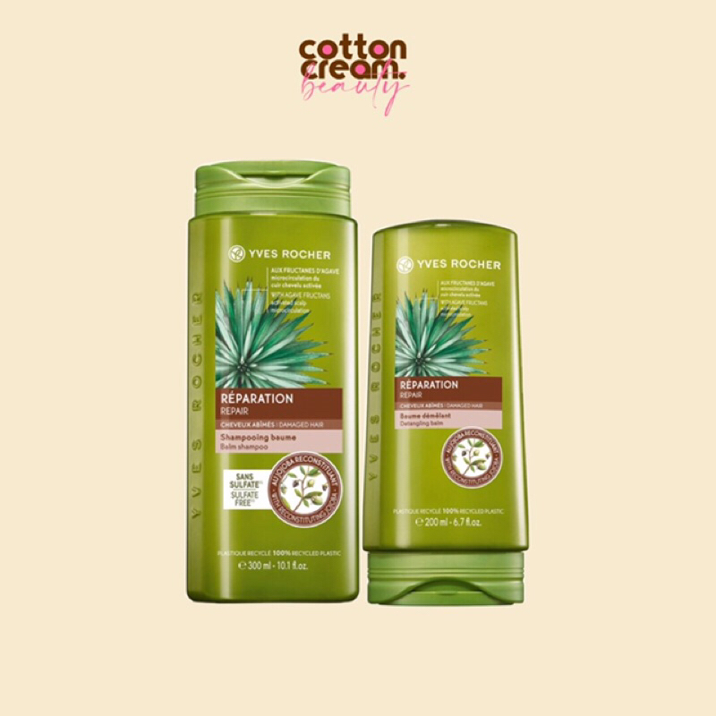Jual Yves Rocher Repair Shampoo & Conditioner | Shopee Indonesia