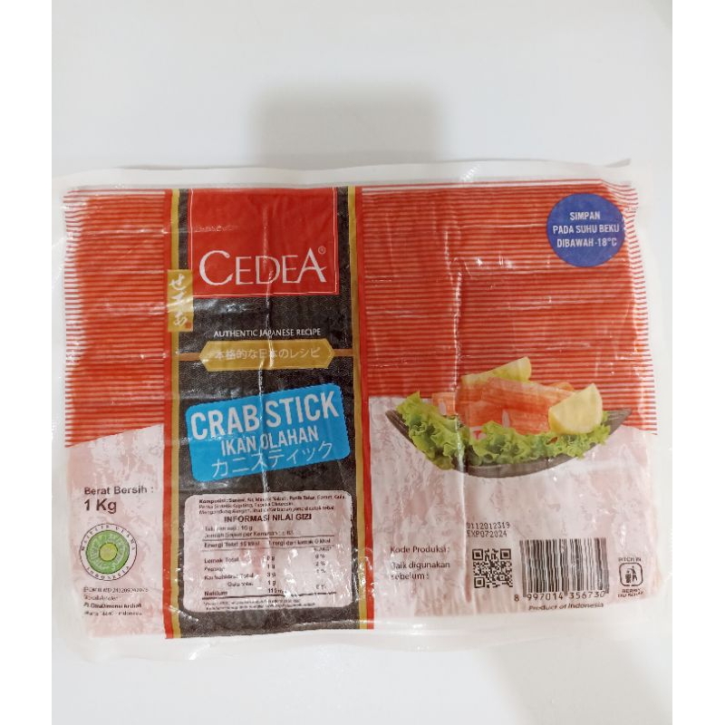 Jual CEDEA crab stick 1kg/crab stik | Shopee Indonesia