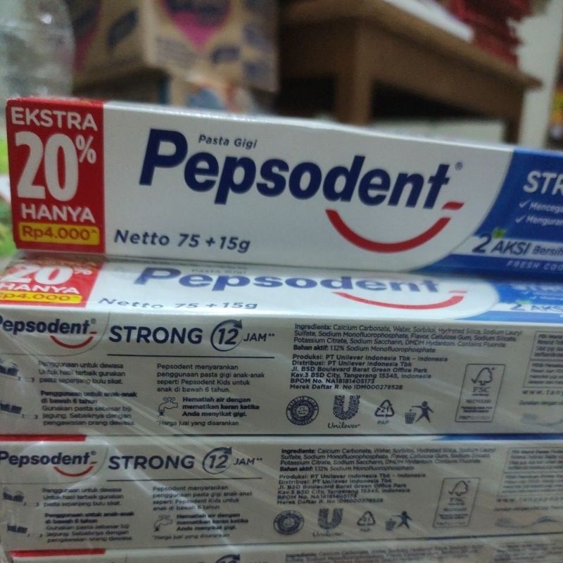 Jual PEPSODENT KEMASAN 72 gr | Shopee Indonesia