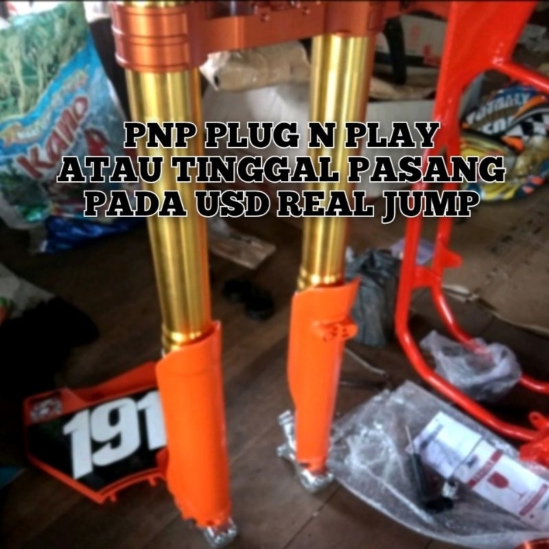 Jual COVER SHOCK REAL JUMP TUTUP SHOCK USD REAL JUMP MODEL KTM 250 ...