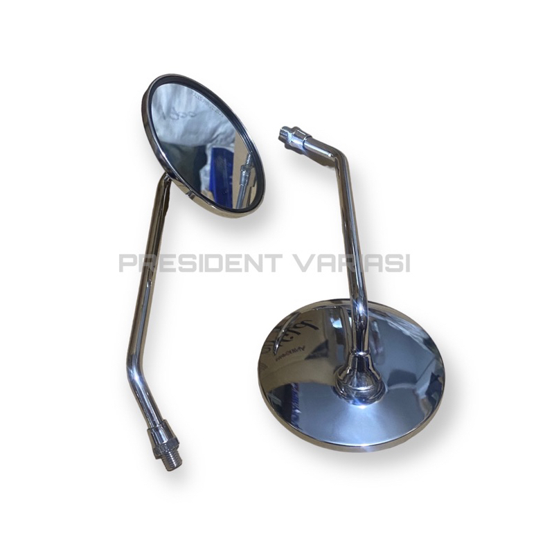 Jual SPION MODEL VESPA SEPION FAZZIO SPION BULAT CROME TANGKAI PANJANG ...