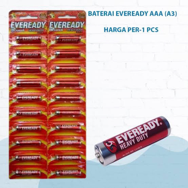 Jual BATTERY EVEREADY A3 REMOTE | Shopee Indonesia
