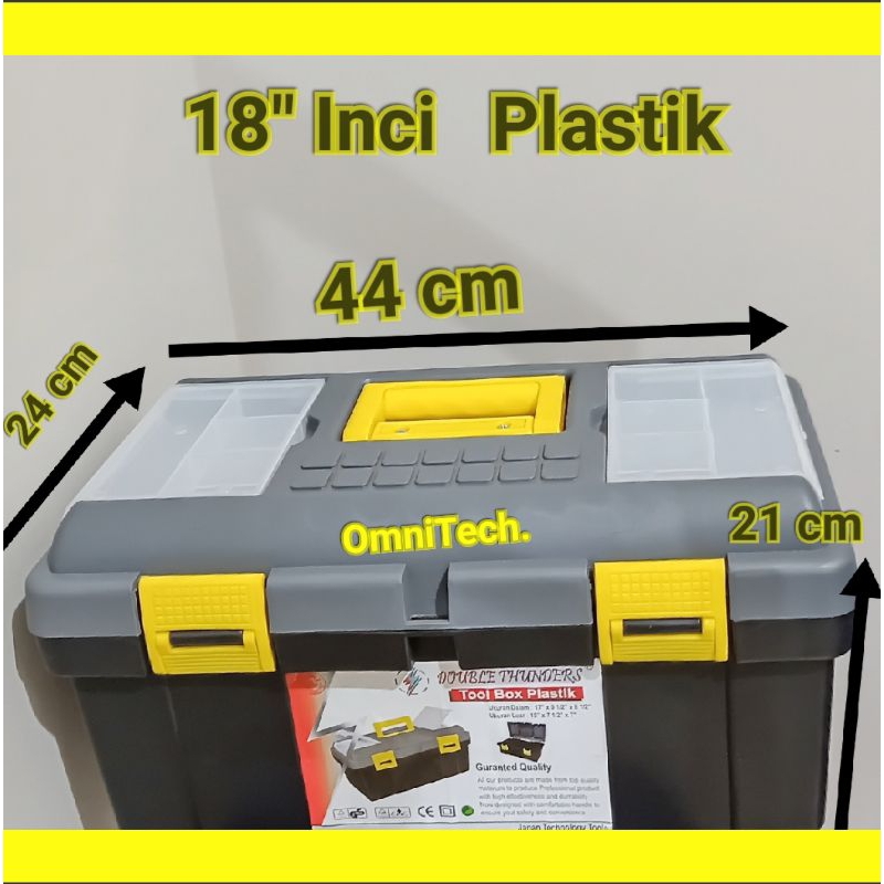 Jual Kotak Penyimpanan Tool Box Plastik Simpan Perkakas Obeng Tang ...