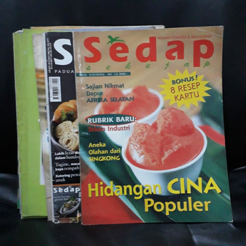 Jual Majalah/Buku Resep Masakan Sedap/Selera Lainnya | Shopee Indonesia