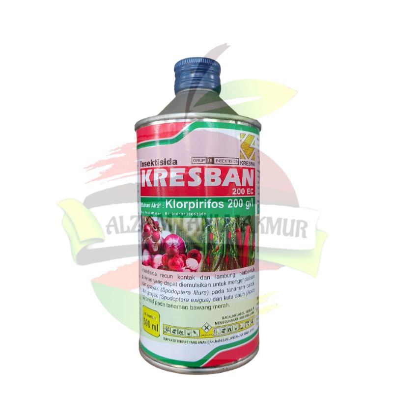 Jual Insektisida Pembasmi Hama KRESBAN 200EC isi 500ml Bahan Aktif ...