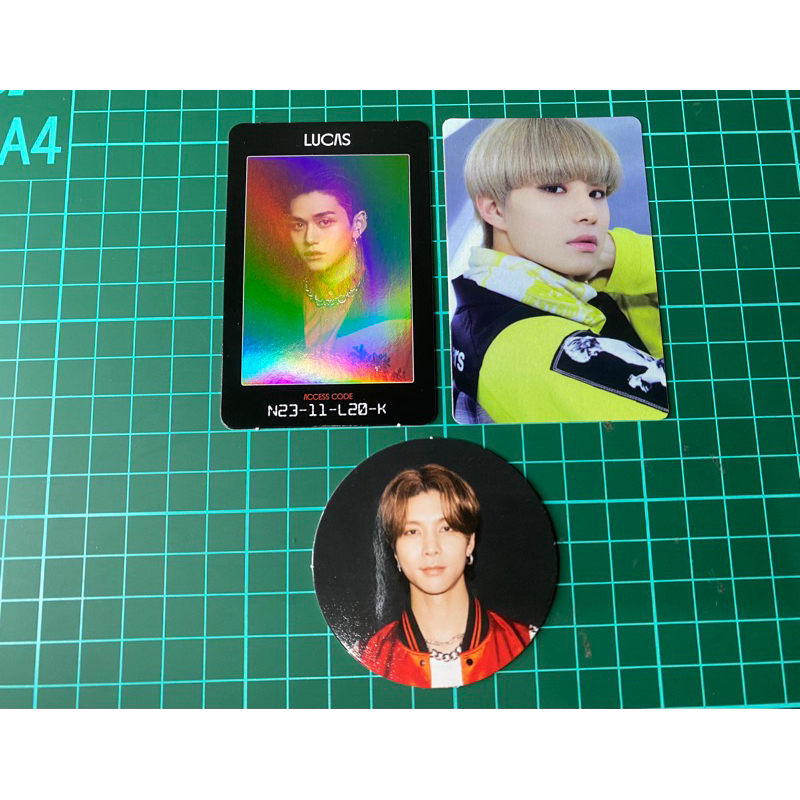 Jual PHOTOCARD PC OFFICIAL NCT127 WAYV LUCAS JUNGWOO JOHNNY CIRCLE CARD ...