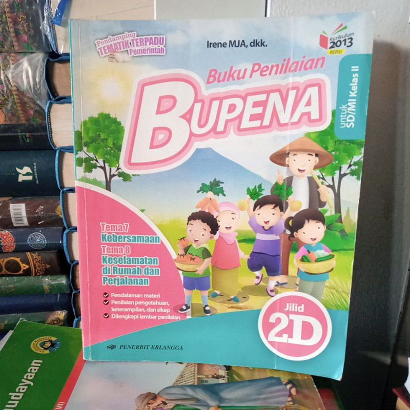 Jual buku bupena kelas 2D Irena maj kurikulum 2013 revisi buku bekas ...