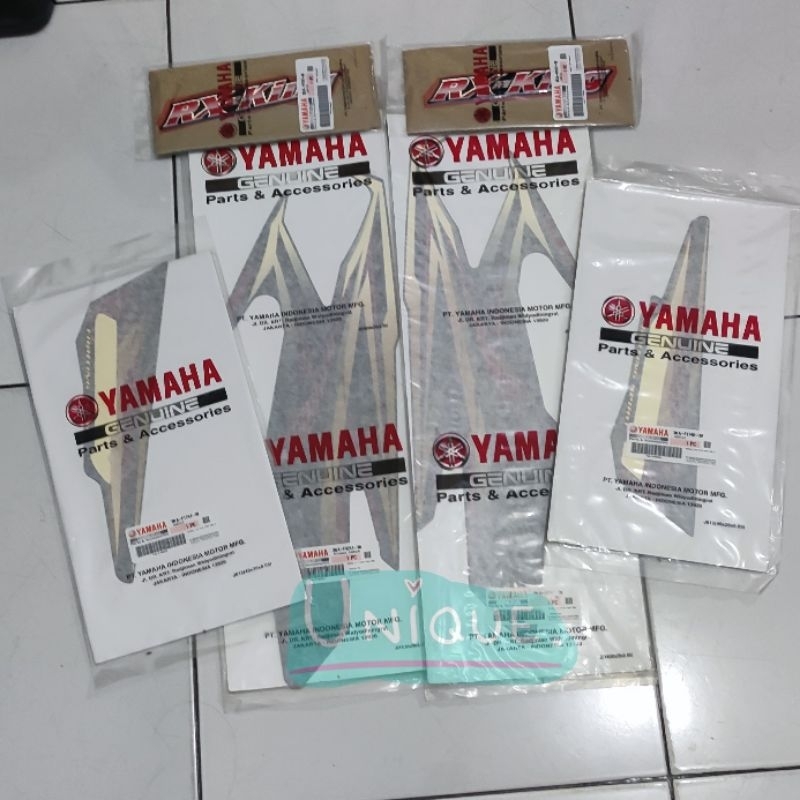 Jual Sticker Stiker List Tangki Set Rx King 2005 Merah Yamaha Original ...