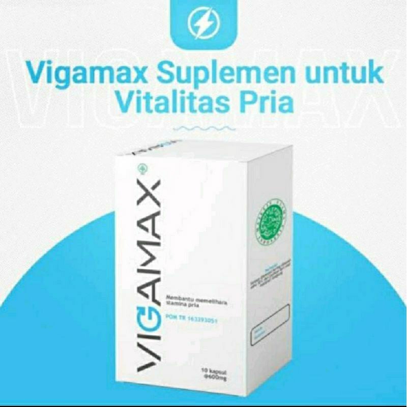 Jual OBAT VIGAMAX ASLI - Suplemen Herbal Pria Vigamax Original BPOM | Shopee Indonesia