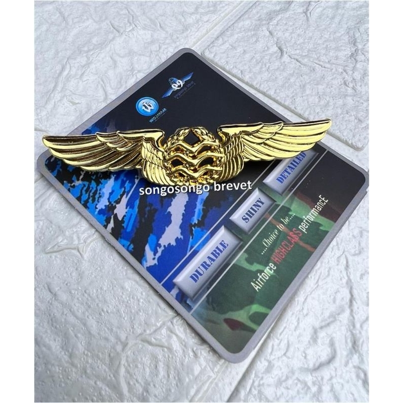 Jual Brevet TNI AU, Wing Terla | Shopee Indonesia