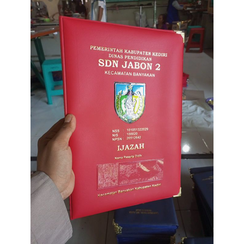 Jual sampul MAP RAPOR Cover Hotprint/cetaktimbul | Shopee Indonesia