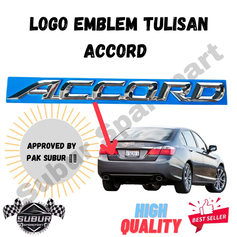 Jual Logo Emblem Honda Accord | Shopee Indonesia
