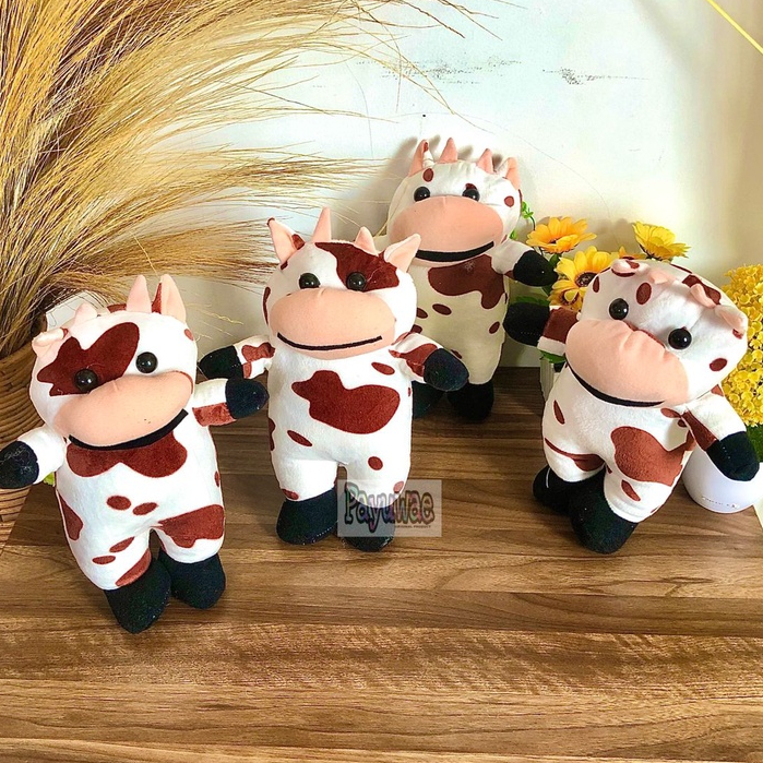 Jual Boneka sapi imut Size S model berdiri kualitas dijamin bagus harga ...
