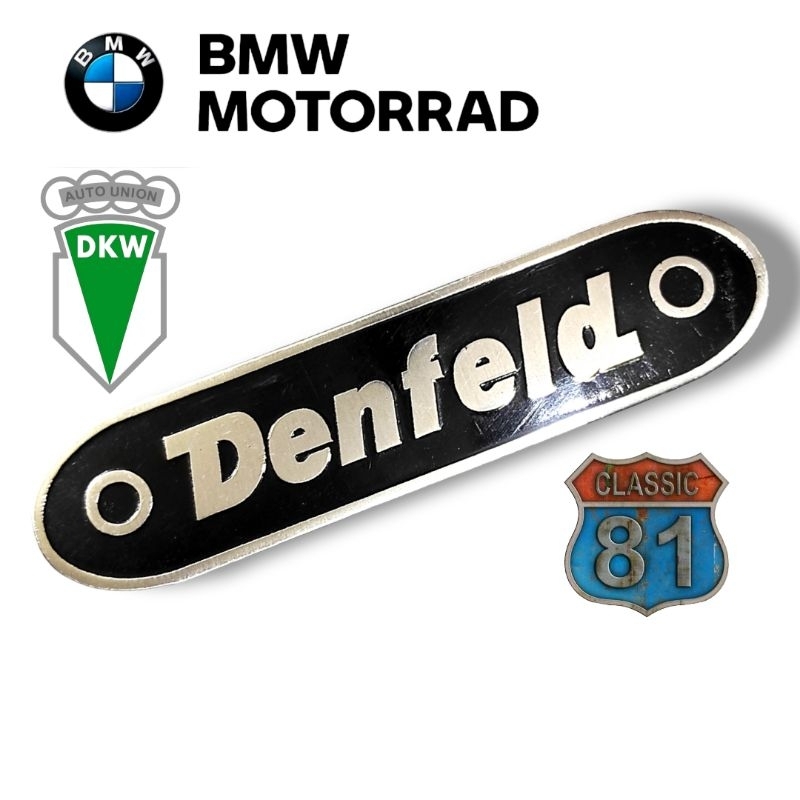 Jual Emblem Logo DENFELD Jok Sadel BMW R25 R26 R27 DKW | Shopee Indonesia
