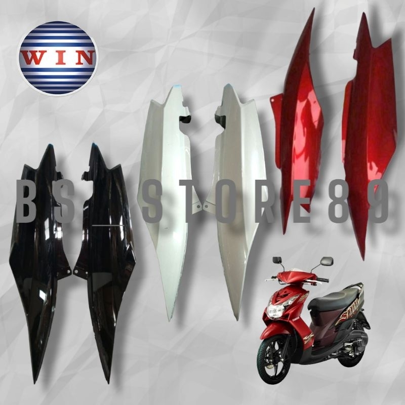 Jual COVER BODY BEKAKANG YAMAHA MIO SOUL KARBU LAMA HITAM PUTIH MAROON ...