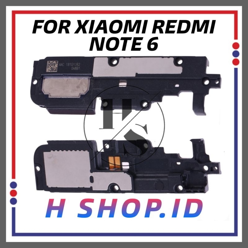 Jual Buzzer Loud Speaker Musik Xiaomi Redmi Note 6 Fullset | Shopee ...