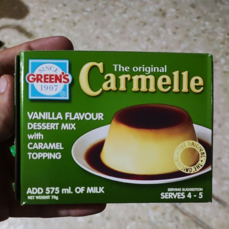 Jual Green's The Original Carmelle / Puding Caramel 70gr | Shopee Indonesia