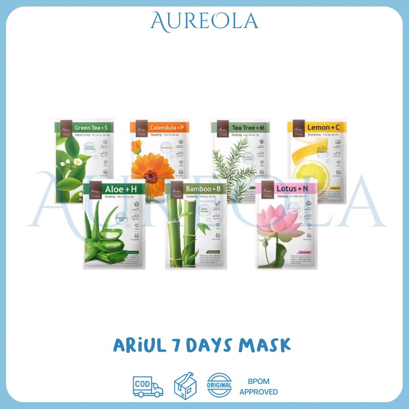 Jual Ariul 7 Days Mask / Ariul Sheetmask | Shopee Indonesia