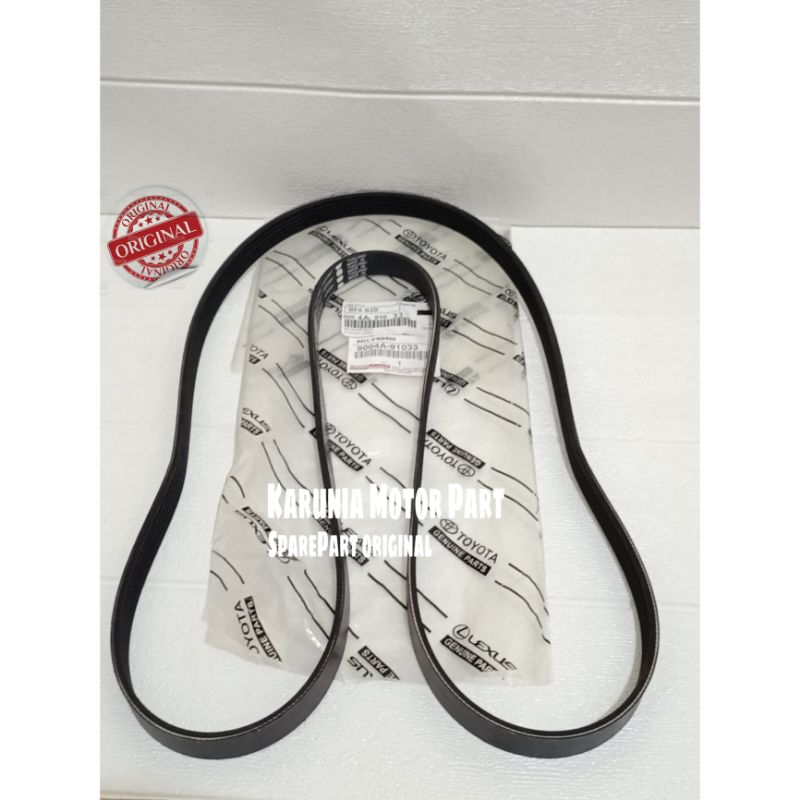 Jual Fan Belt Van belt Fanbelt Tali kipas Ac Toyota All New Avanza Veloz / Rush 6Pk 1920 Asli ...