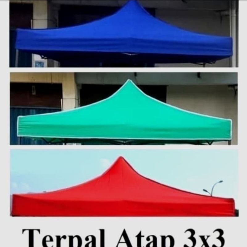 Jual ATAP TENDA / ATAP TENDA STAND UKURAN 3X3 BAHAN D1080 | Shopee ...