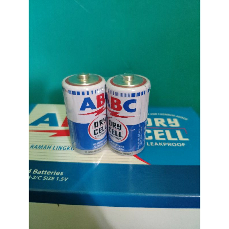 Jual baterai abc r14 batrai abc r14 tanggung | Shopee Indonesia