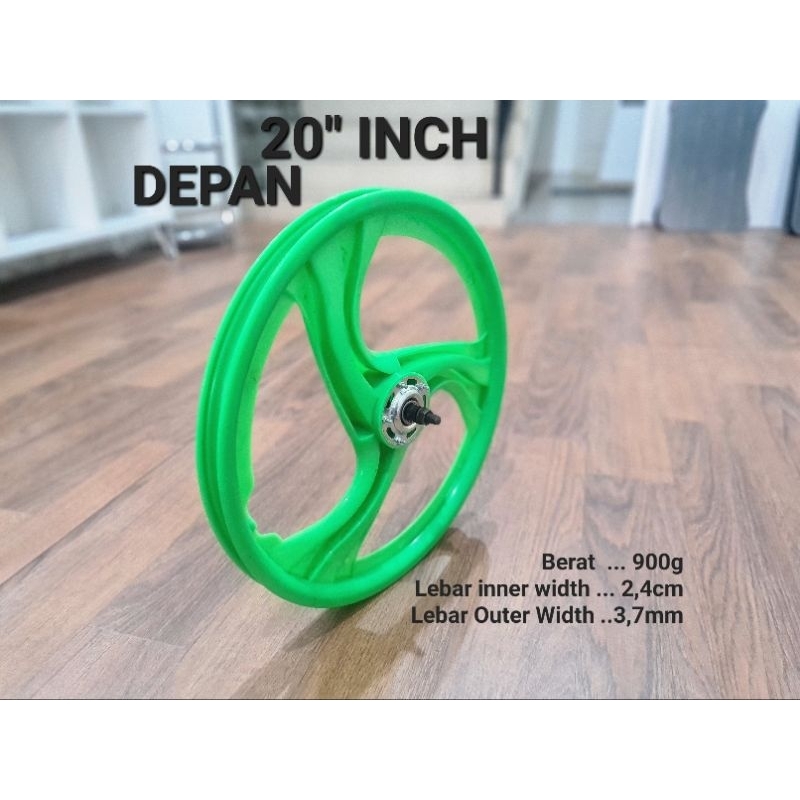 Jual VELG BMX 20 INCH RODA SEPEDA 20 INCH BMX OLD SCHOOL VELG 20INCH ...