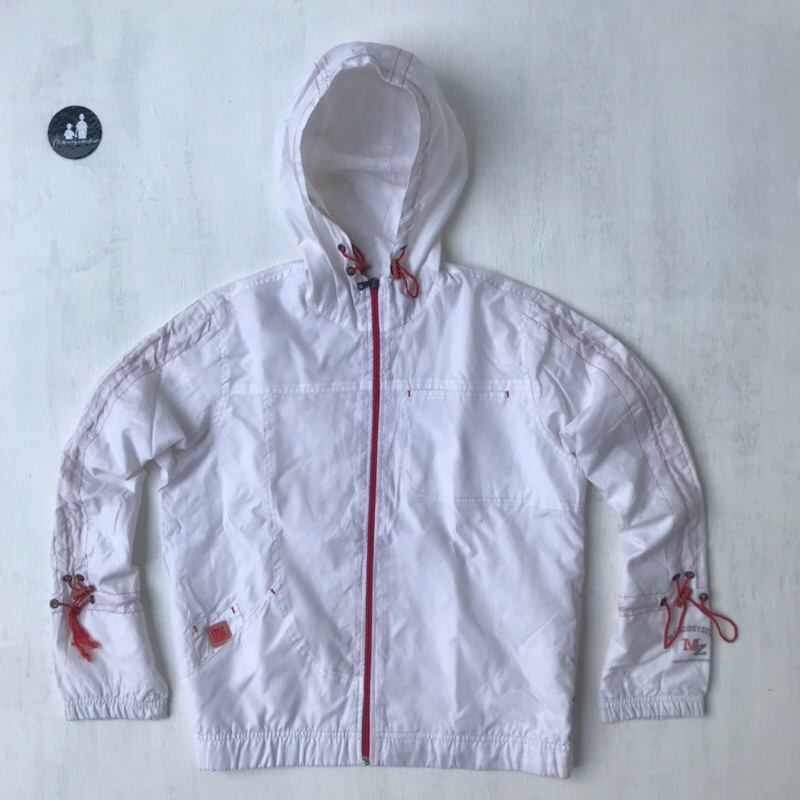 Jual jaket parasut putih | Shopee Indonesia