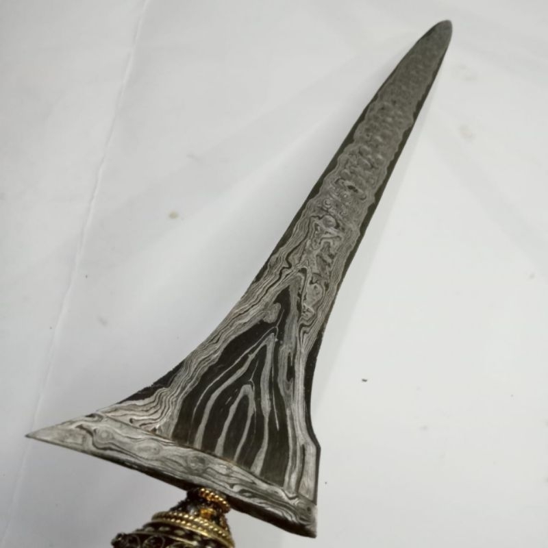 Jual Keris Brojol Dwi Pamor Junjung Derajat Dan Udan Emas PB | Shopee ...
