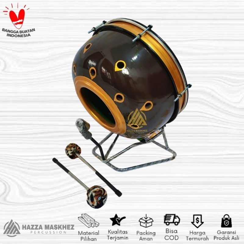 Jual Bas Hadroh - Bass Tawon Hadroh Jepara 16inc Full Aksesoris ...