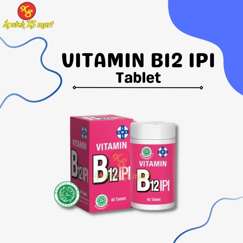 Jual VITAMIN B12 IPI - MEMBANTU MEMENUHI KEBUTUHAN VITAMIN B12 TUBUH ...