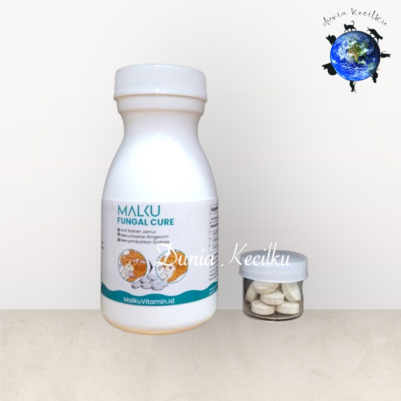 Jual Malku Fungal Cure NEW TABLET Anti Jamur / Scabies / Gatal Gatal ...