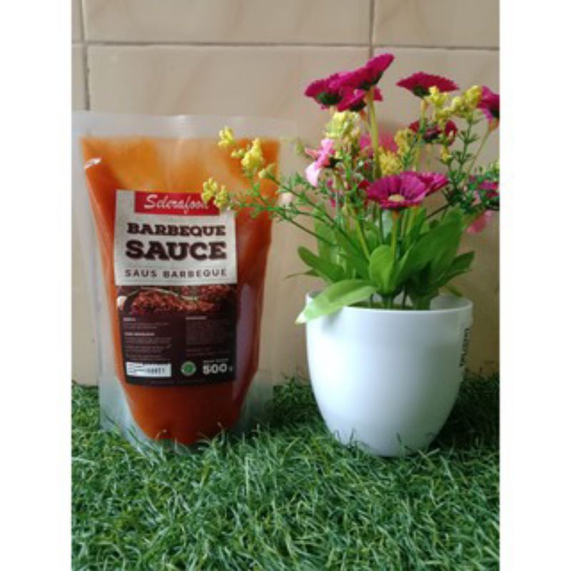 Jual Barbeque Sauce - Saus BBQ Selerafood 500 gr/pack | Shopee Indonesia