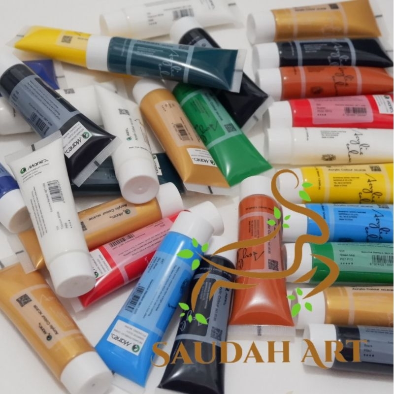 Jual Cat Acrylic/Akrilik Maries 30ml | Shopee Indonesia