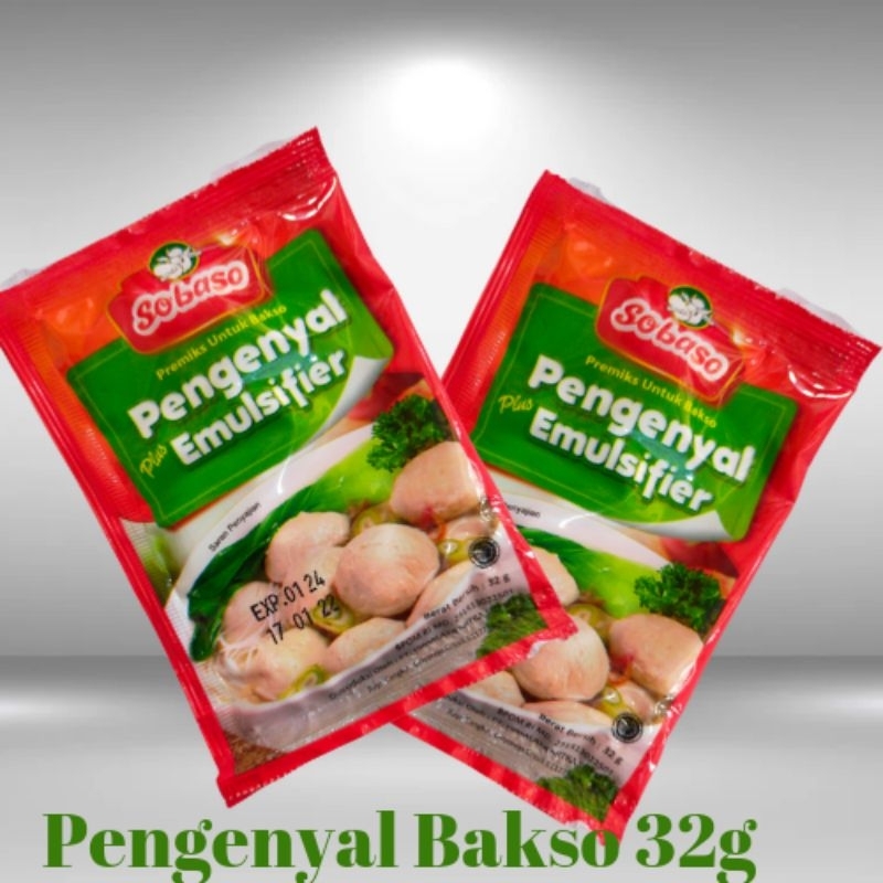 Jual Pengenyal Bakso Emulsifies sobasa 32g | Shopee Indonesia