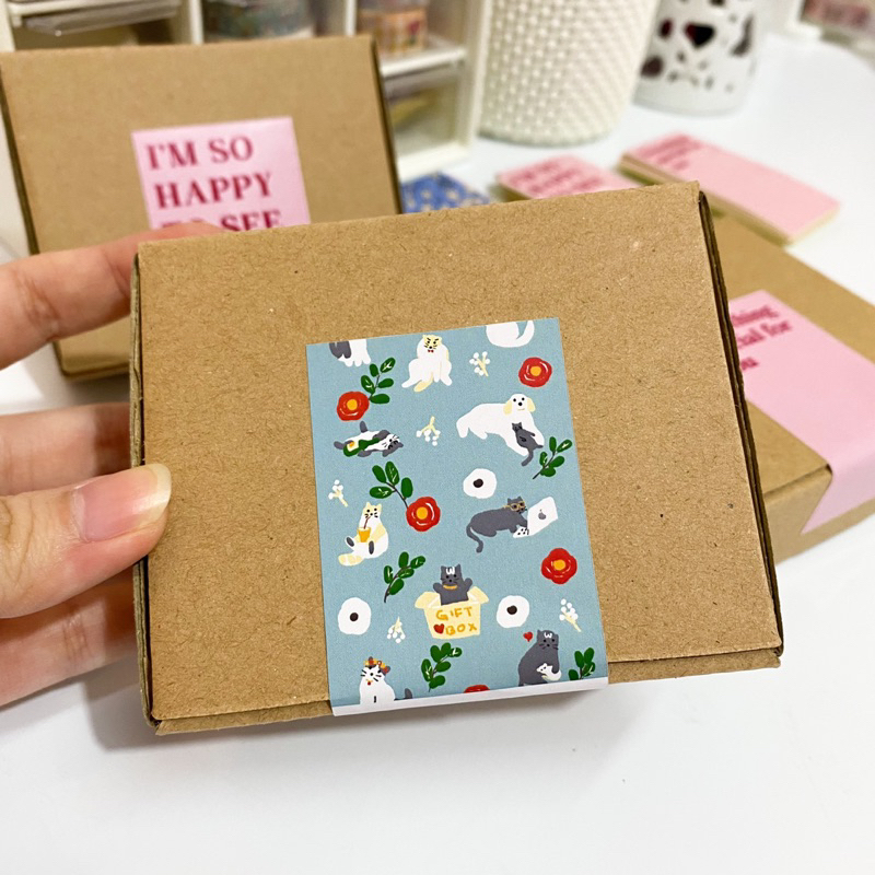 Jual Sticker Seal Box | Sticker Segel Aesthetic | Sticker Seal Cute ...