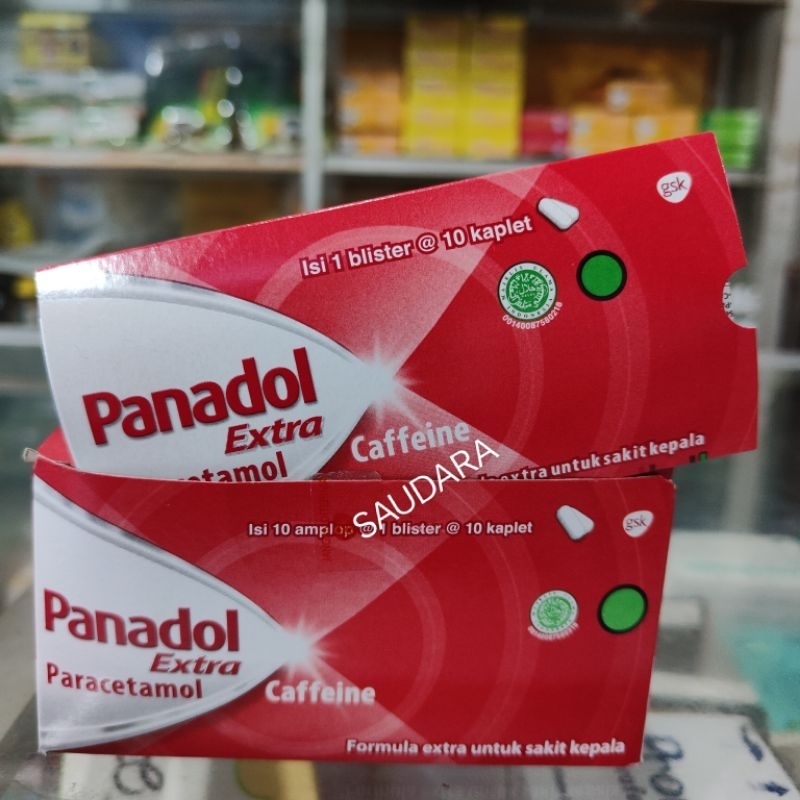Jual Panadol Extra Merah isi 10 Tablet | Shopee Indonesia