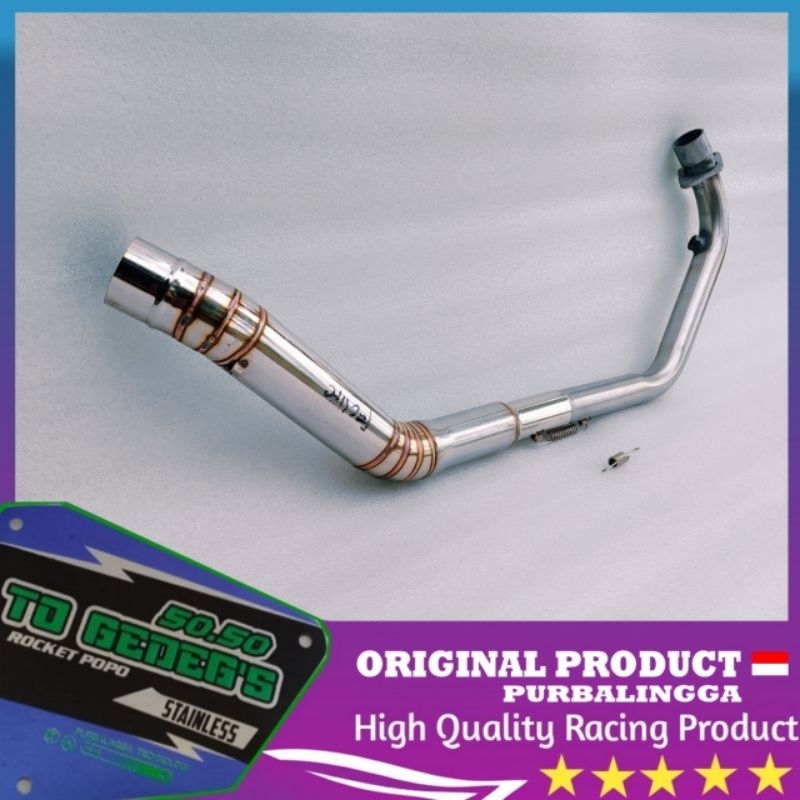 Jual Knalpot Motor CBR 150R K45a Lokal full stainless steel | Shopee ...