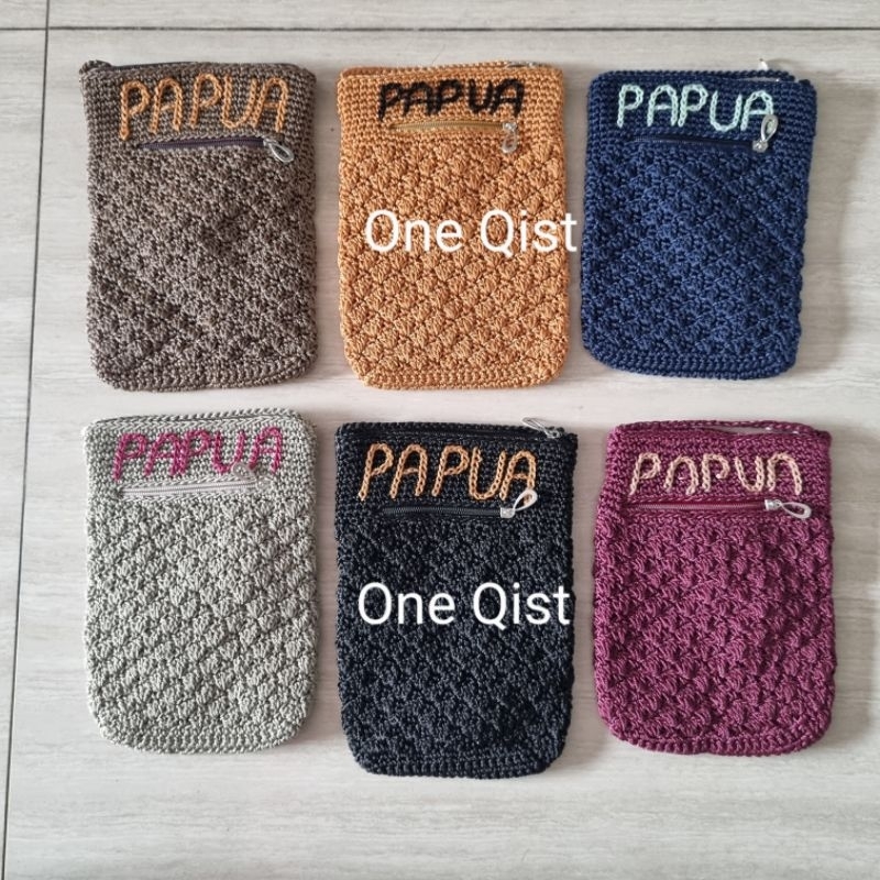 Jual Tas Android/ tas Android papua/ Tas rajut benang nilon/ Tas unik ...