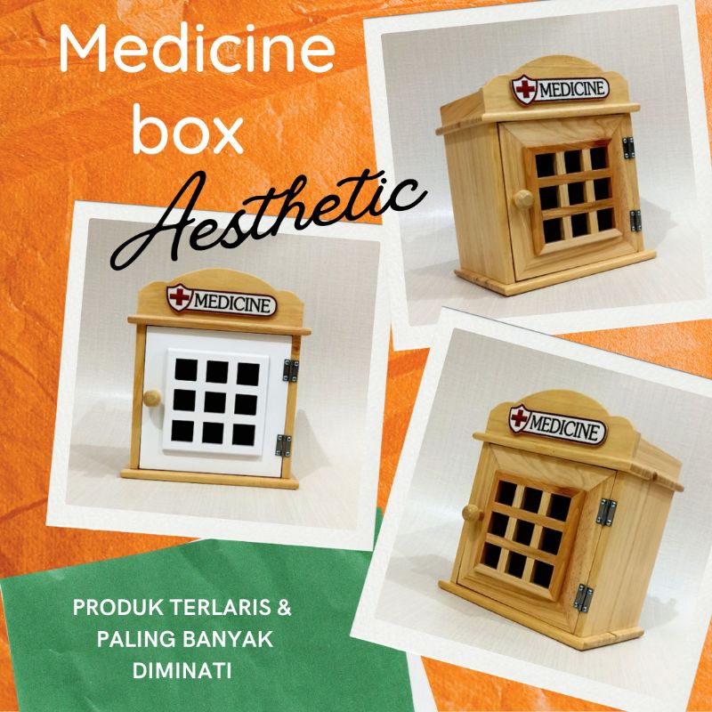 Jual Medicine box aestetic, Kotak obat telepon London, box obat telepon ...